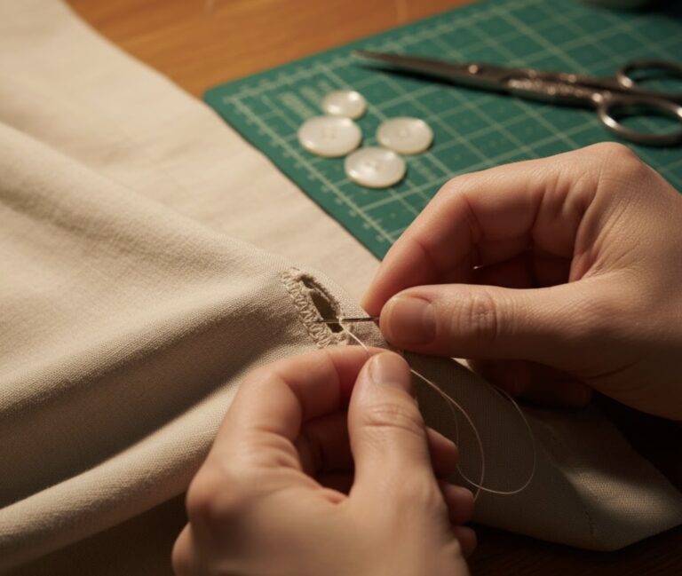 Sewing Buttonholes? These Tips Will Make You Look Like a Pro