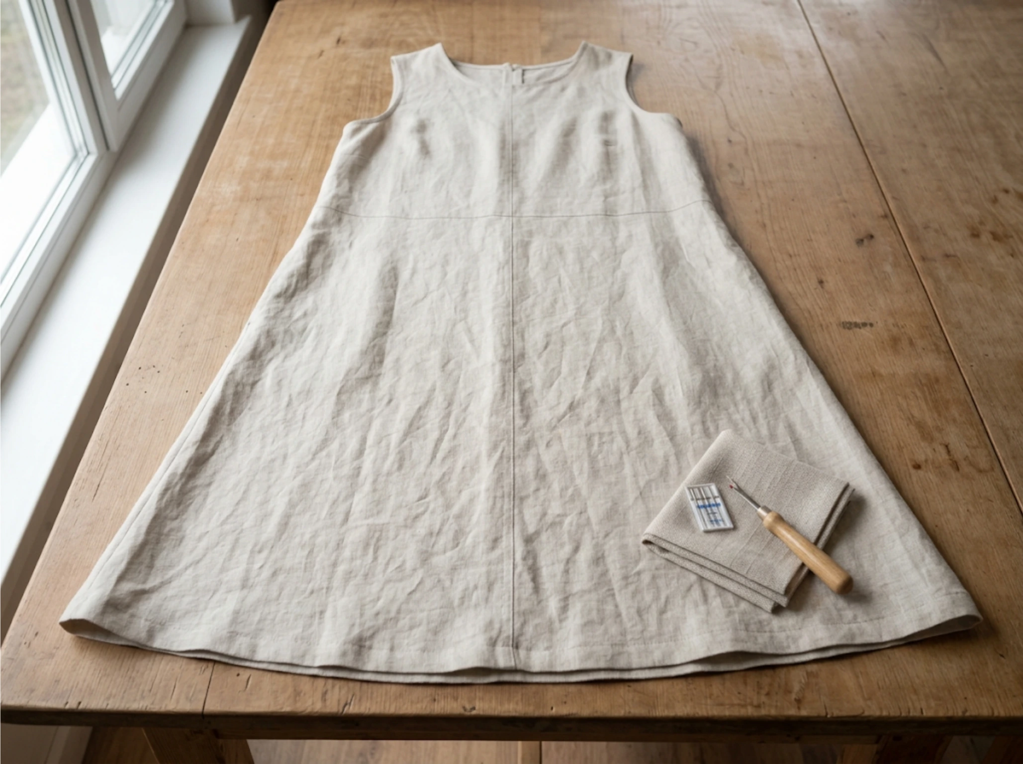 Free Summer Linen Dress Pattern: A Beginner Sewing Tutorial